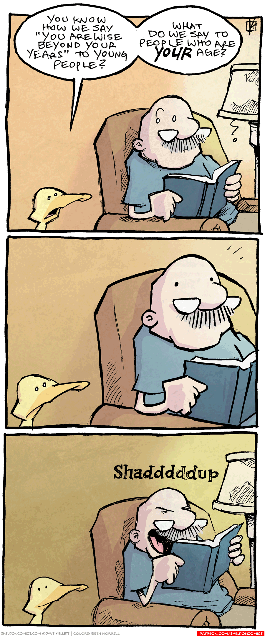 Wise for your Age - Sheldon® Comic Strip