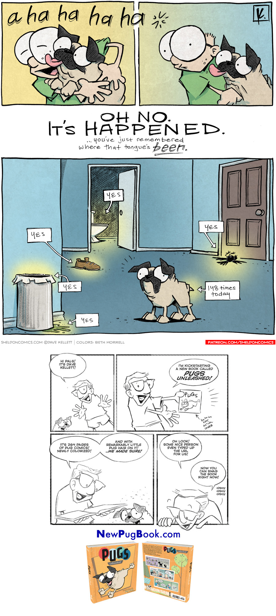 Oh no. - Sheldon® Comic Strip