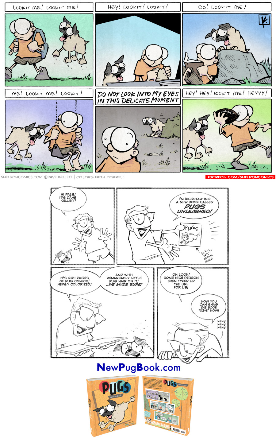 Hey! Hey! Heeeyyy! - Sheldon® Comic Strip