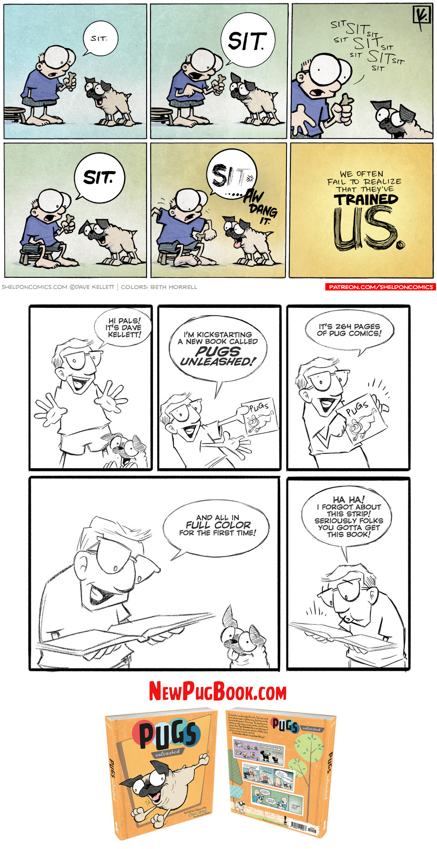 Dog Training - Sheldon® Comic Strip