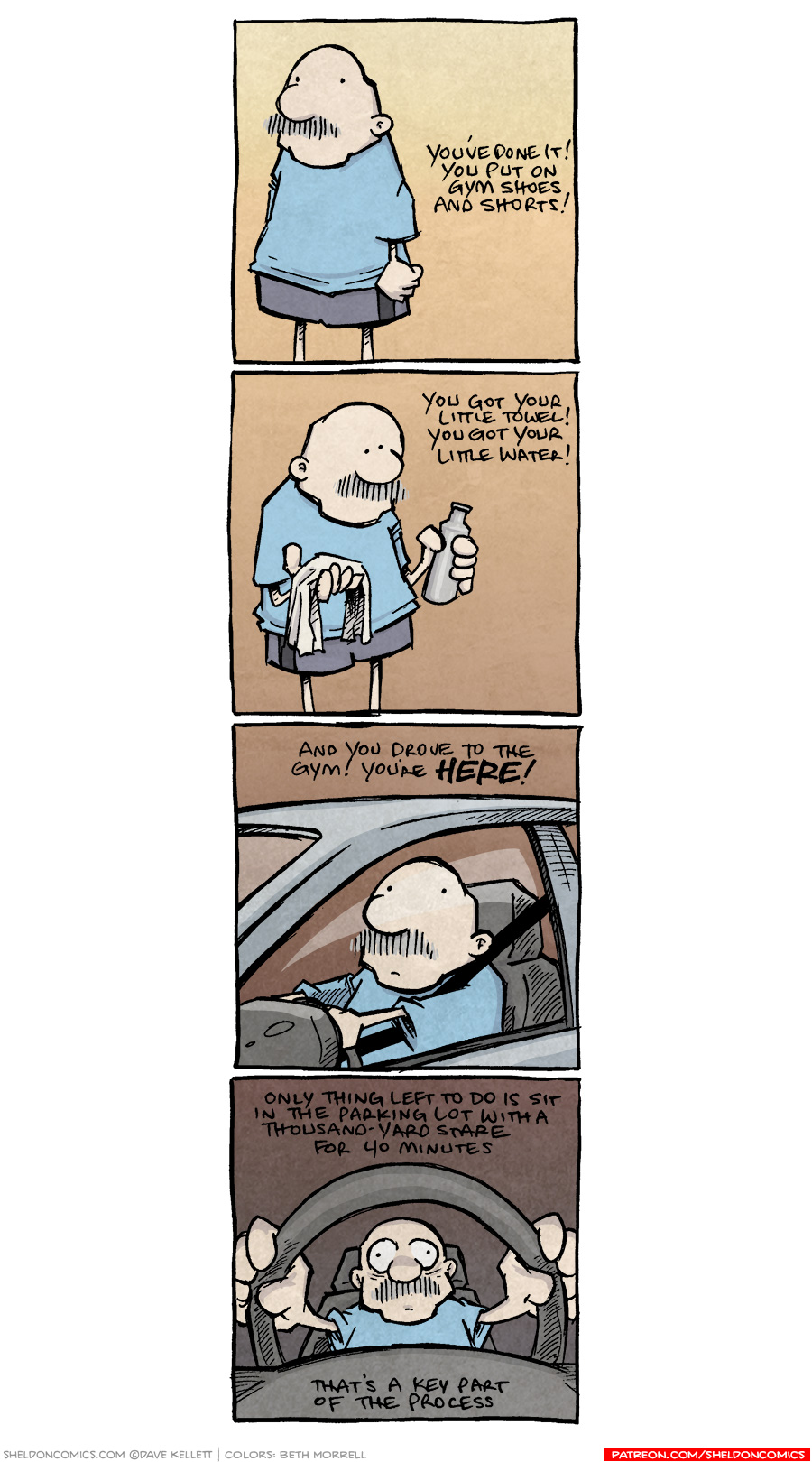 You've done it! - Sheldon® Comic Strip