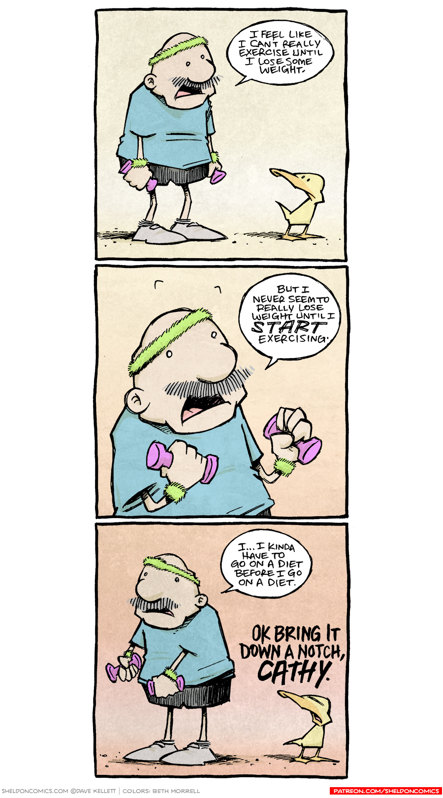 ACK! - Sheldon® Comic Strip