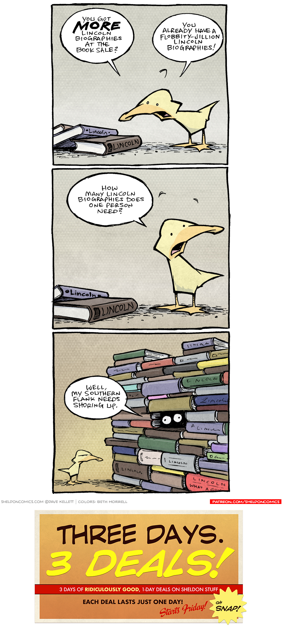 Library Book Sale Part 5 - Sheldon® Comic Strip