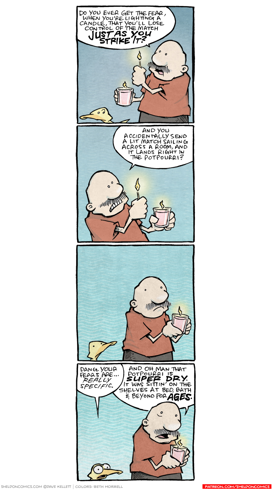 Strike That. - Sheldon® Comic Strip