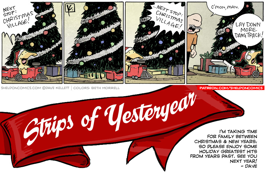 Next stop... - Sheldon® Comic Strip