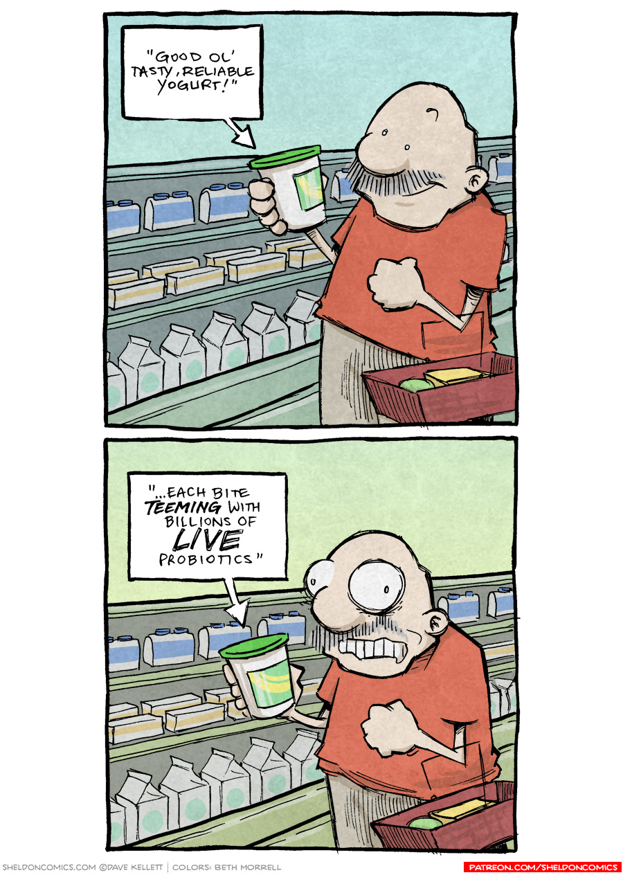 IT'S ALIVE - Sheldon® Comic Strip