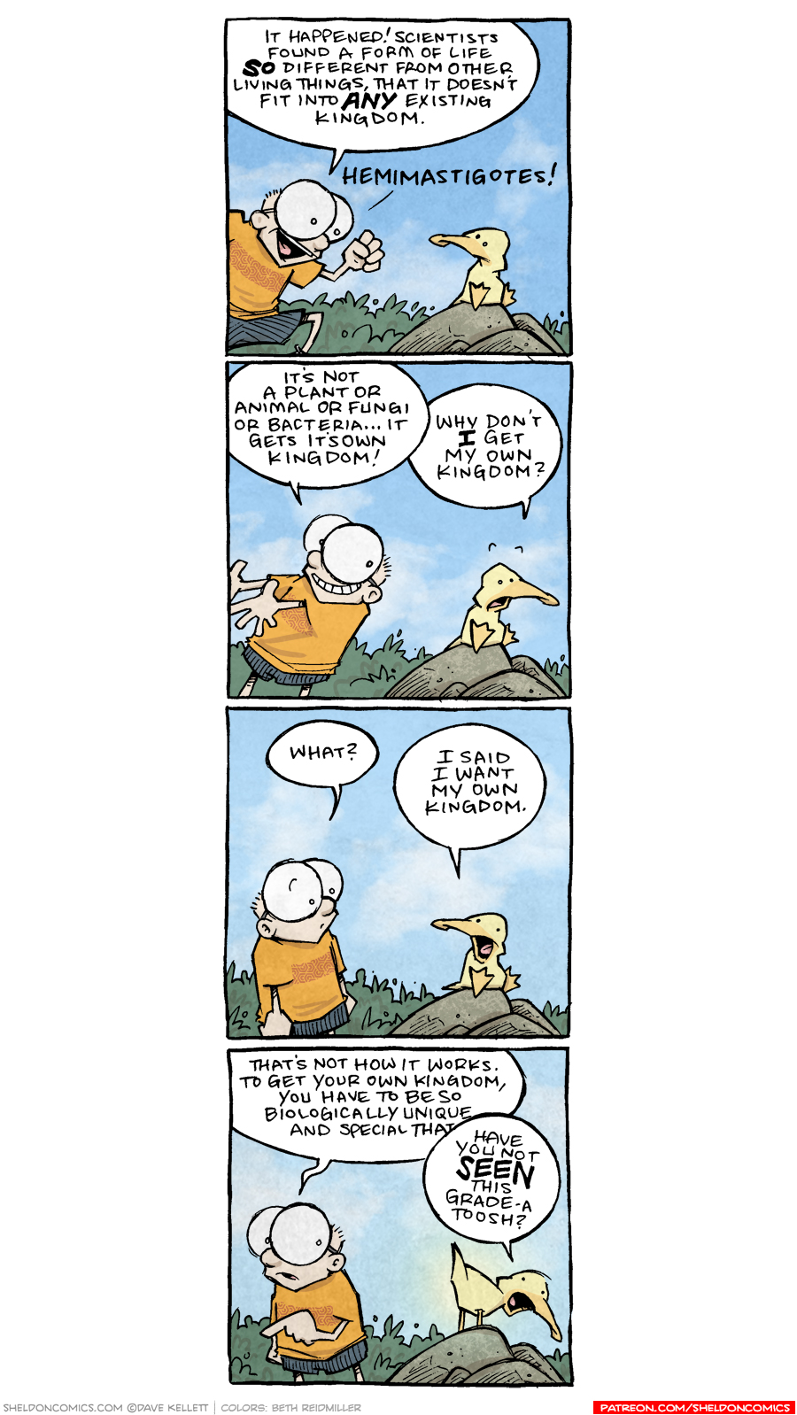 New Kingdom! - Sheldon® Comic Strip