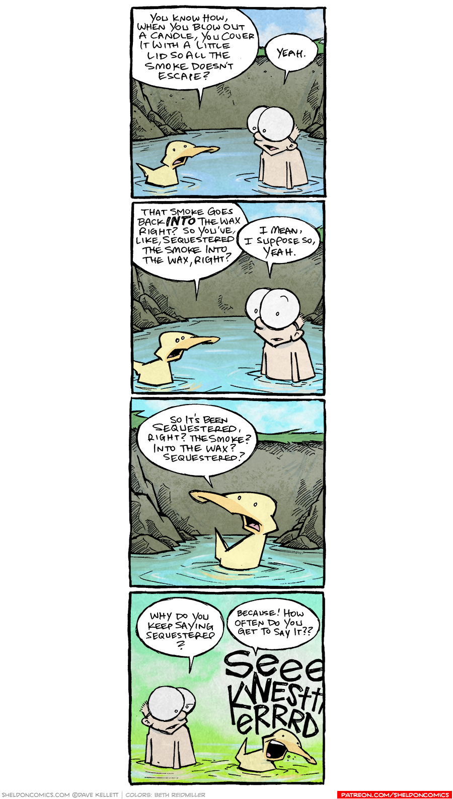 Sequestered - Sheldon® Comic Strip