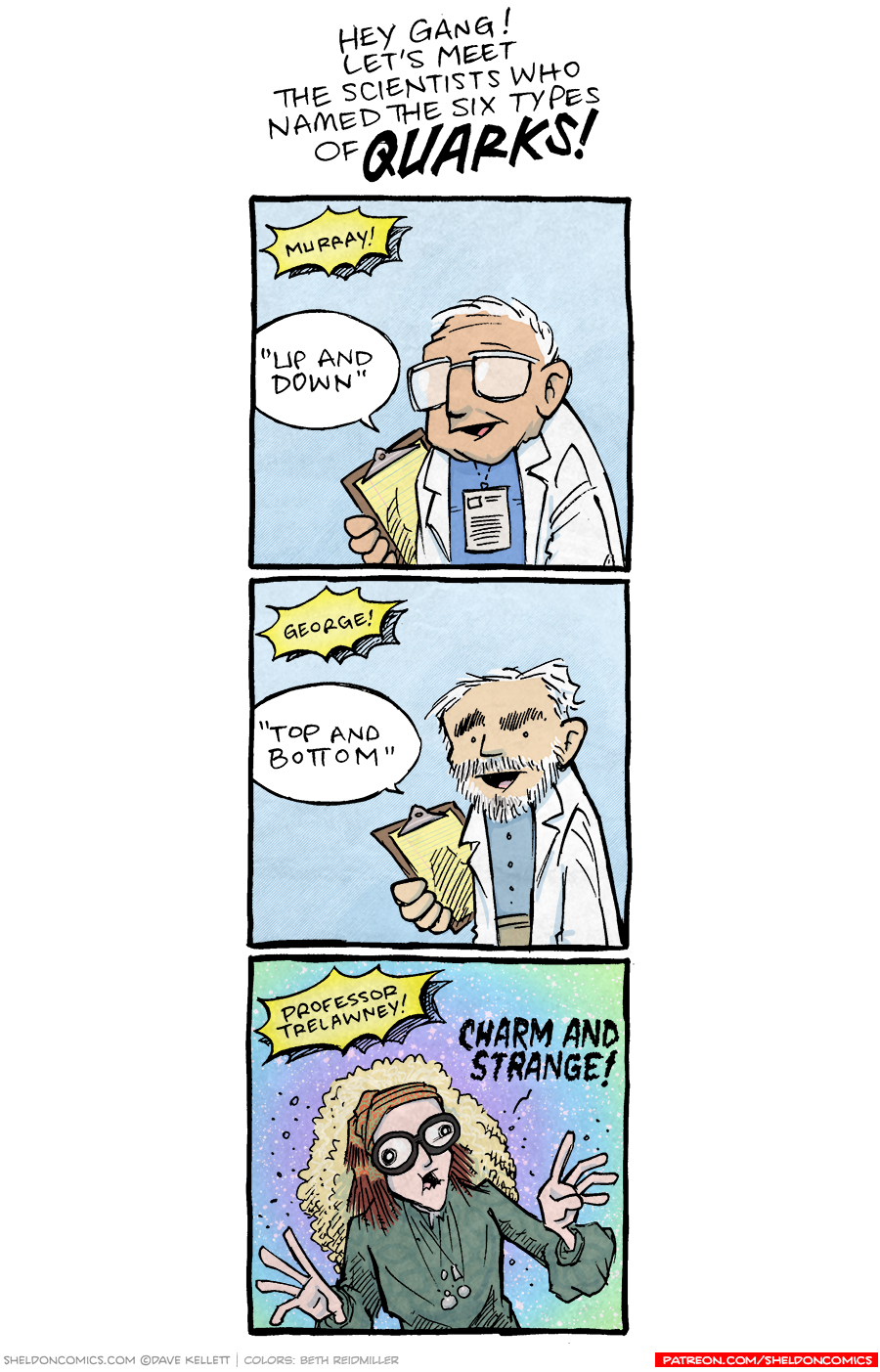 Quarks - Sheldon® Comic Strip