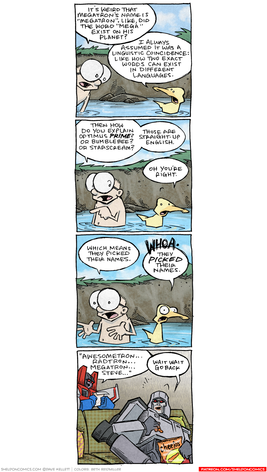 Megatron - Sheldon® Comic Strip