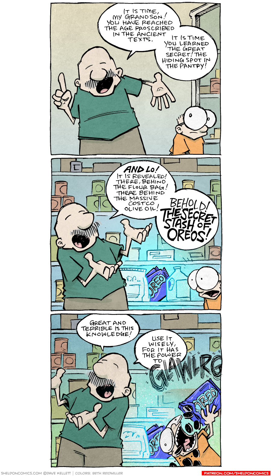 Family Secrets - Sheldon® Comic Strip