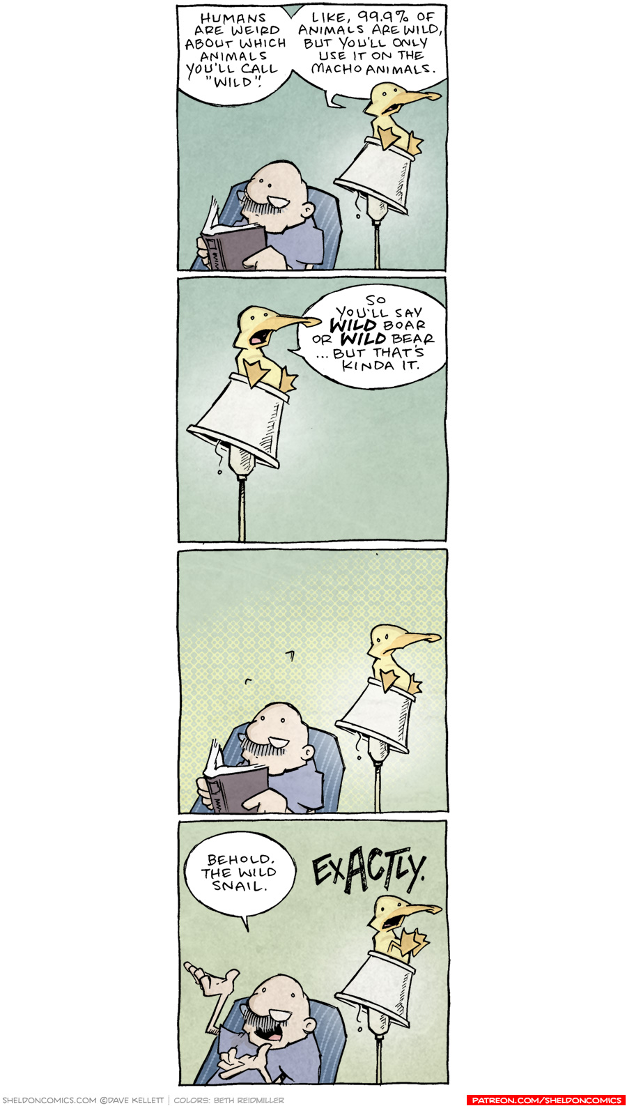 Wild - Sheldon® Comic Strip