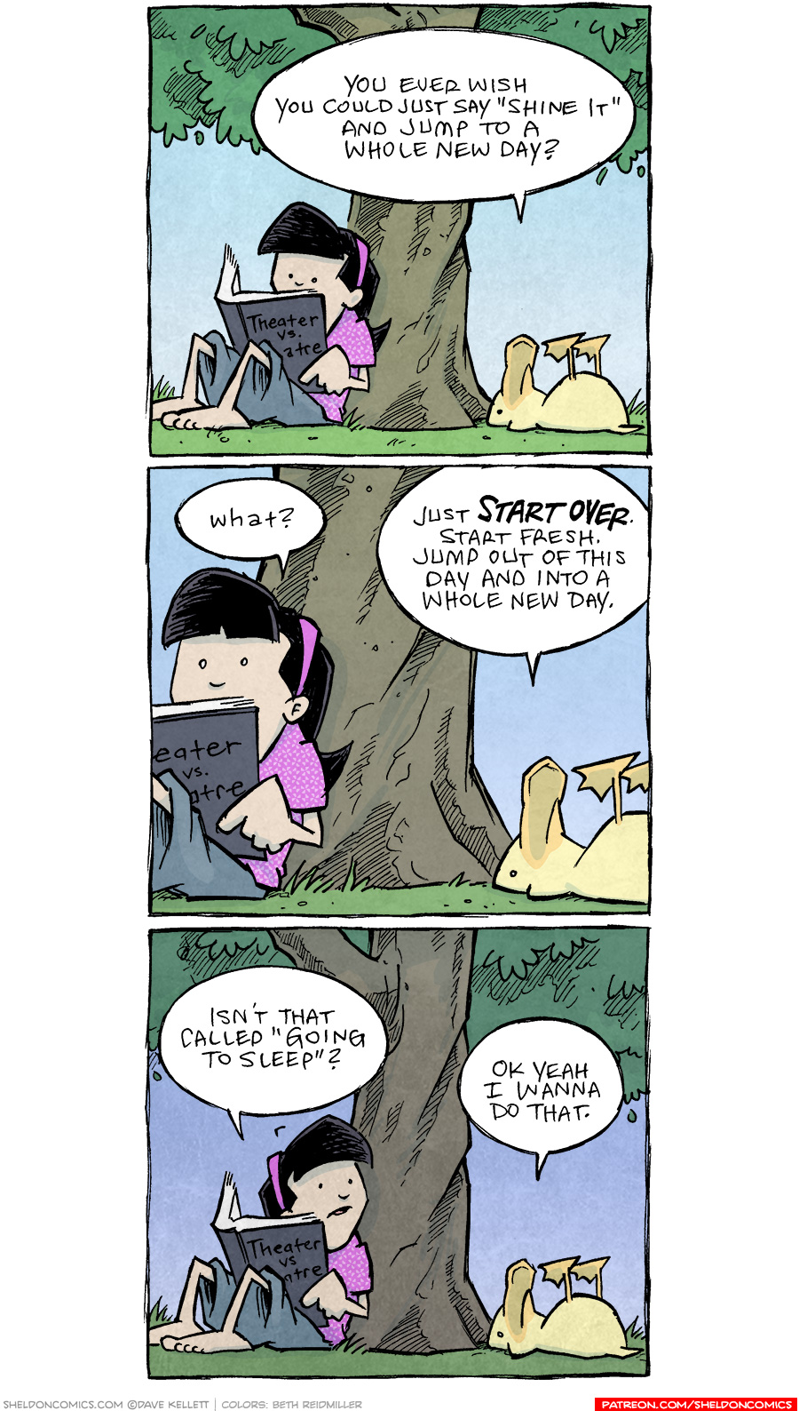 Shine it - Sheldon® Comic Strip