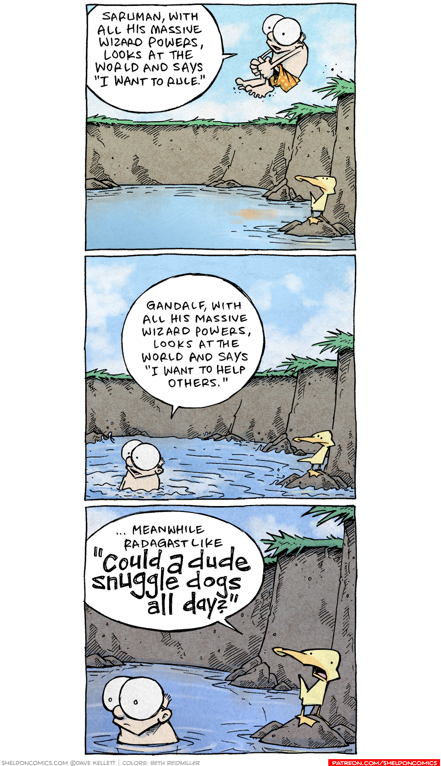 All Powerful Wizards... - Sheldon® Comic Strip