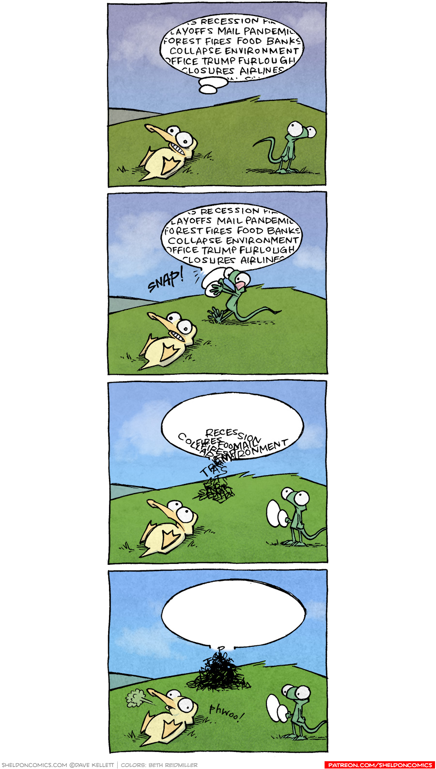 Lost in Thought 2 - Sheldon® Comic Strip