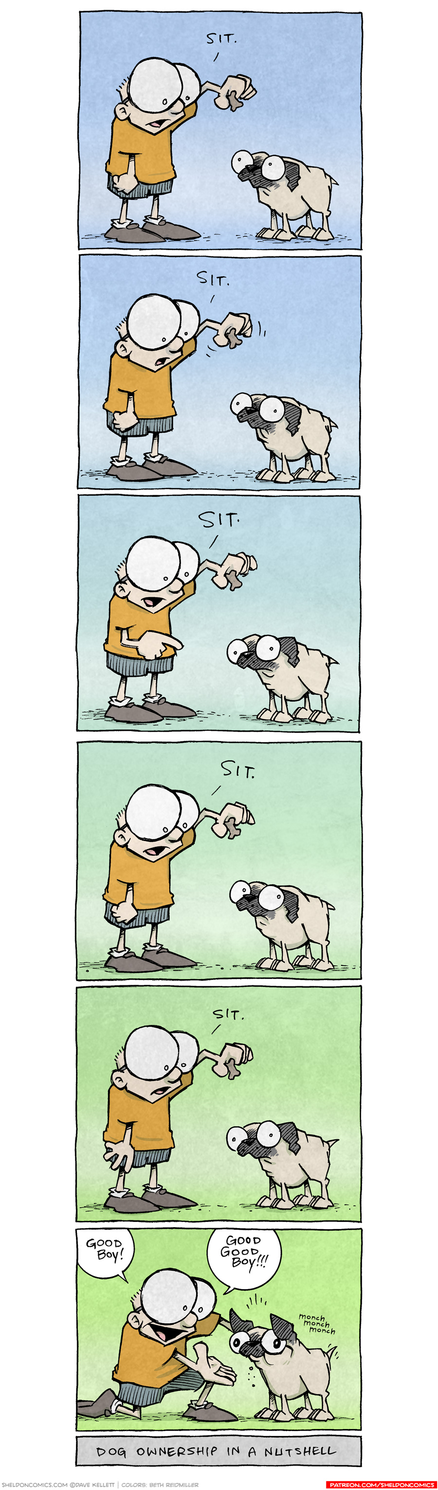 Sit. - Sheldon® Comic Strip