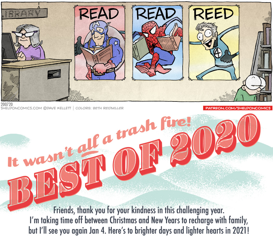 Best of 2020: READ - Sheldon® Comic Strip