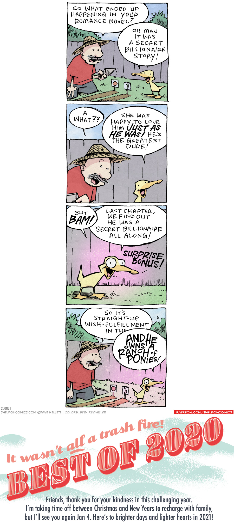 Best of 2020: RANCH OF PONIES - Sheldon® Comic Strip