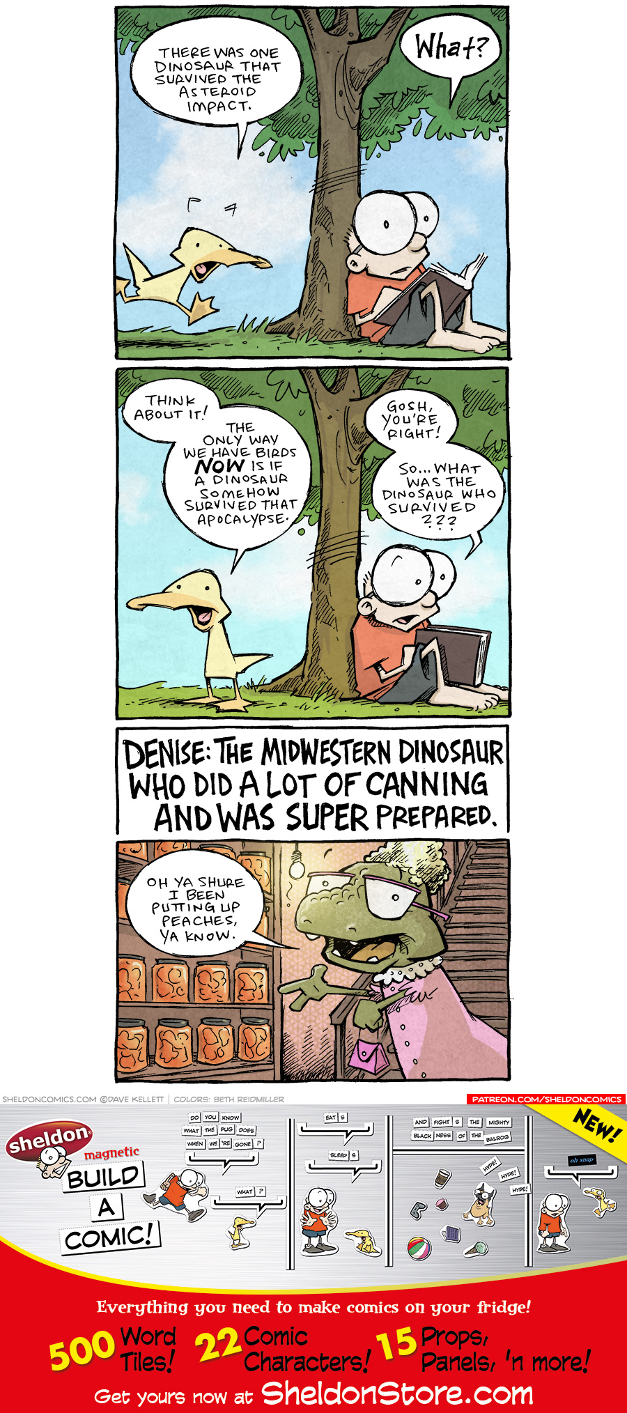 The Last Dinosaur - Sheldon® Comic Strip