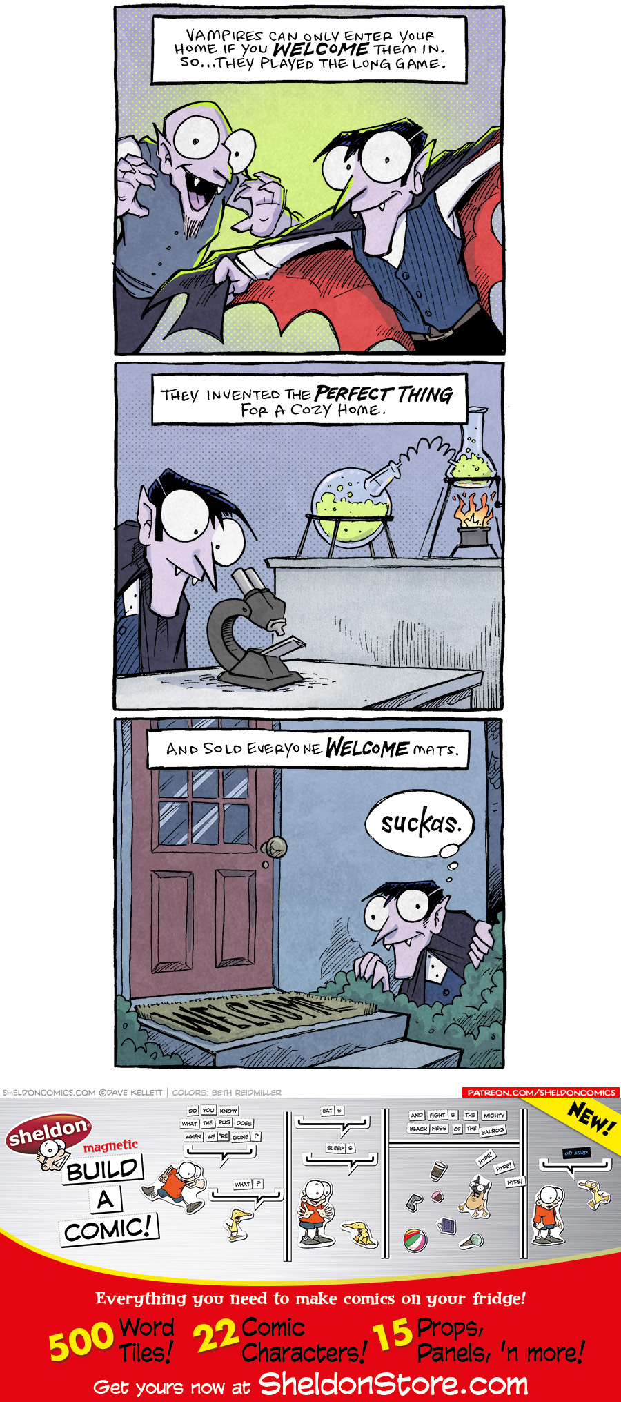 Welcome! - Sheldon® Comic Strip