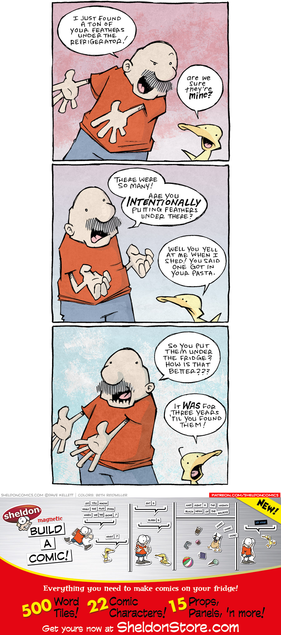 Feathers - Sheldon® Comic Strip