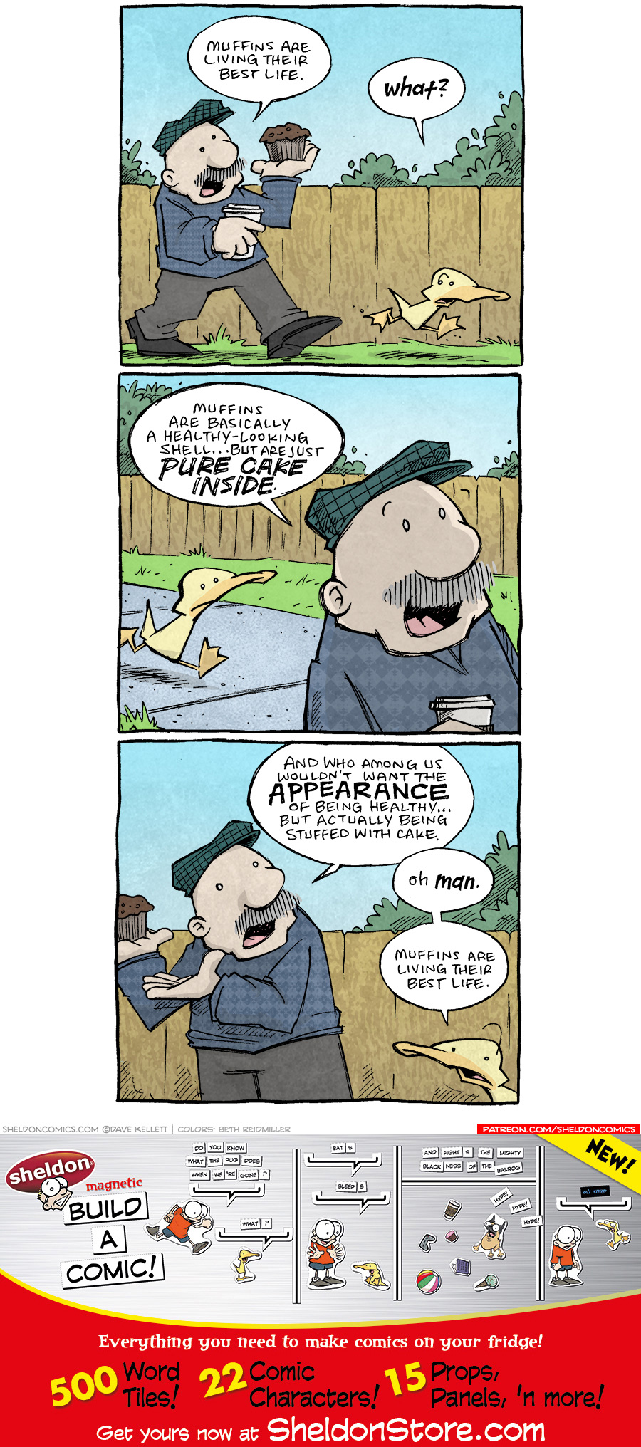 Muffins - Sheldon® Comic Strip