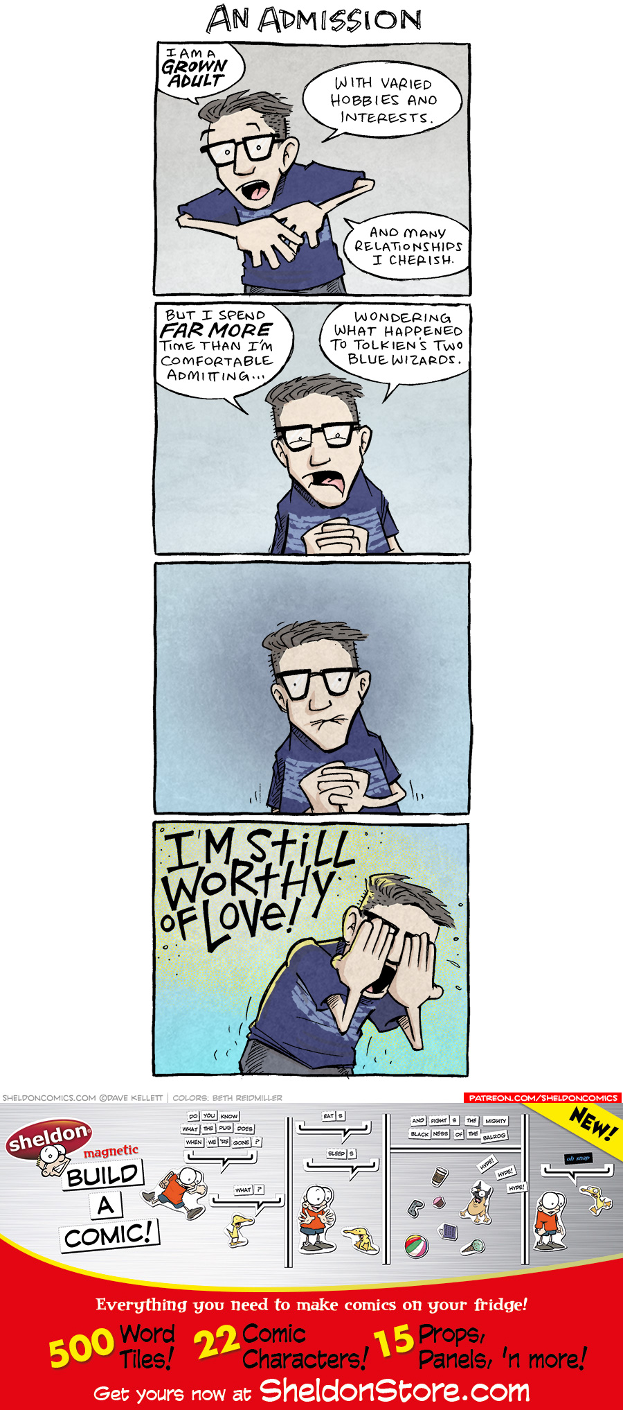 An Admission - Sheldon® Comic Strip