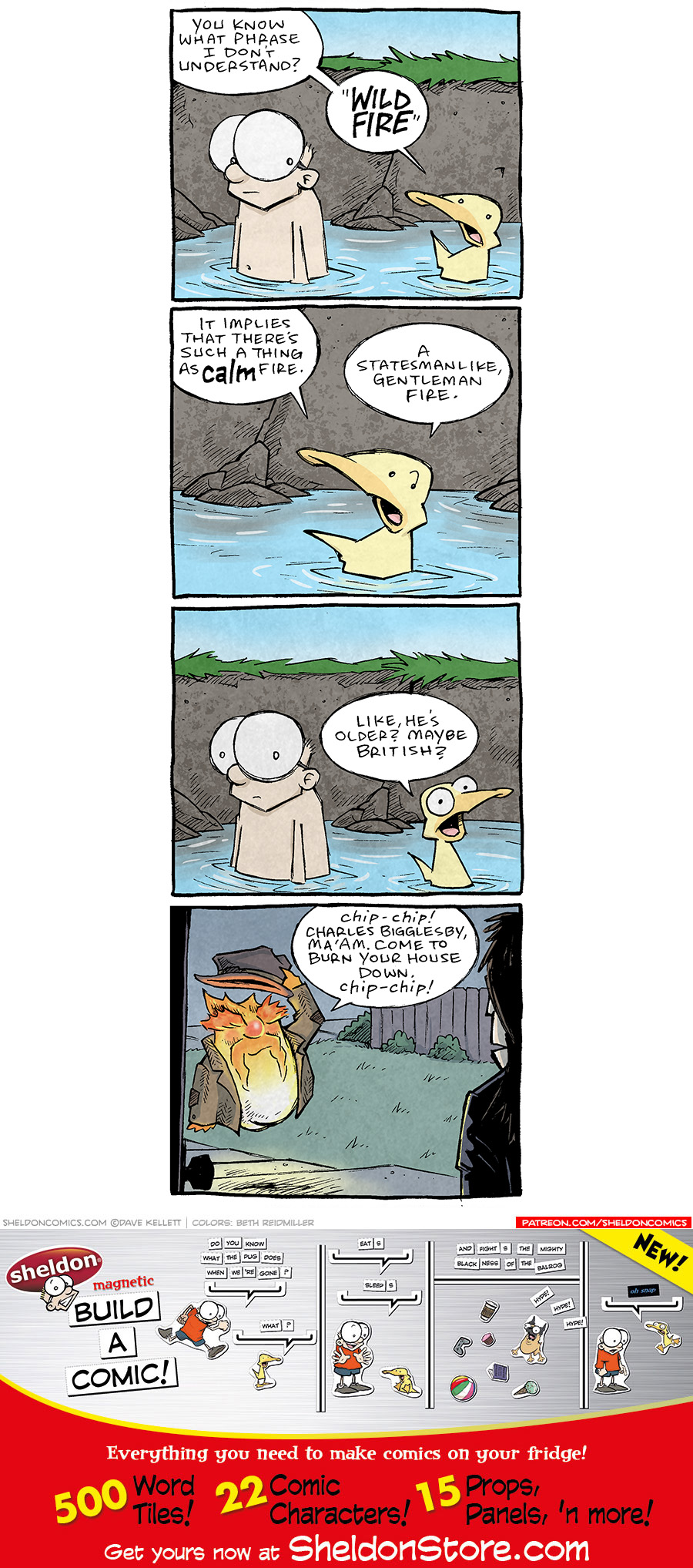 Wildfire - Sheldon® Comic Strip