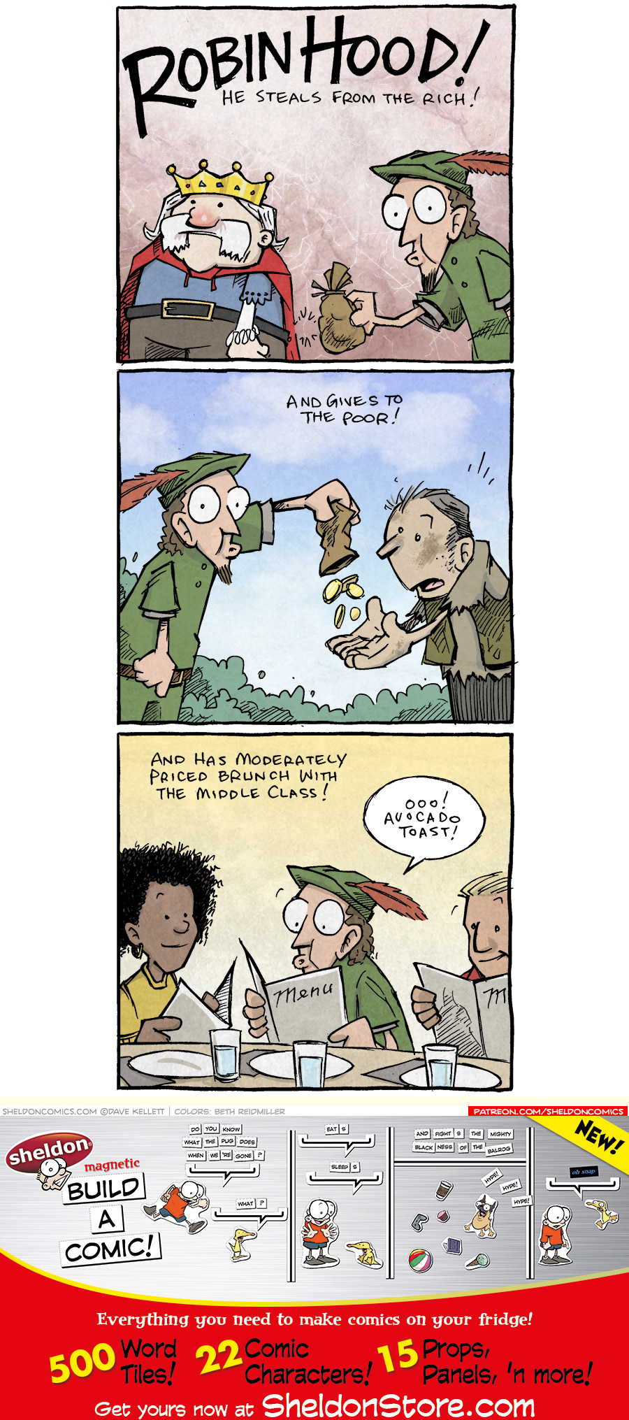 Robin Hood! - Sheldon® Comic Strip