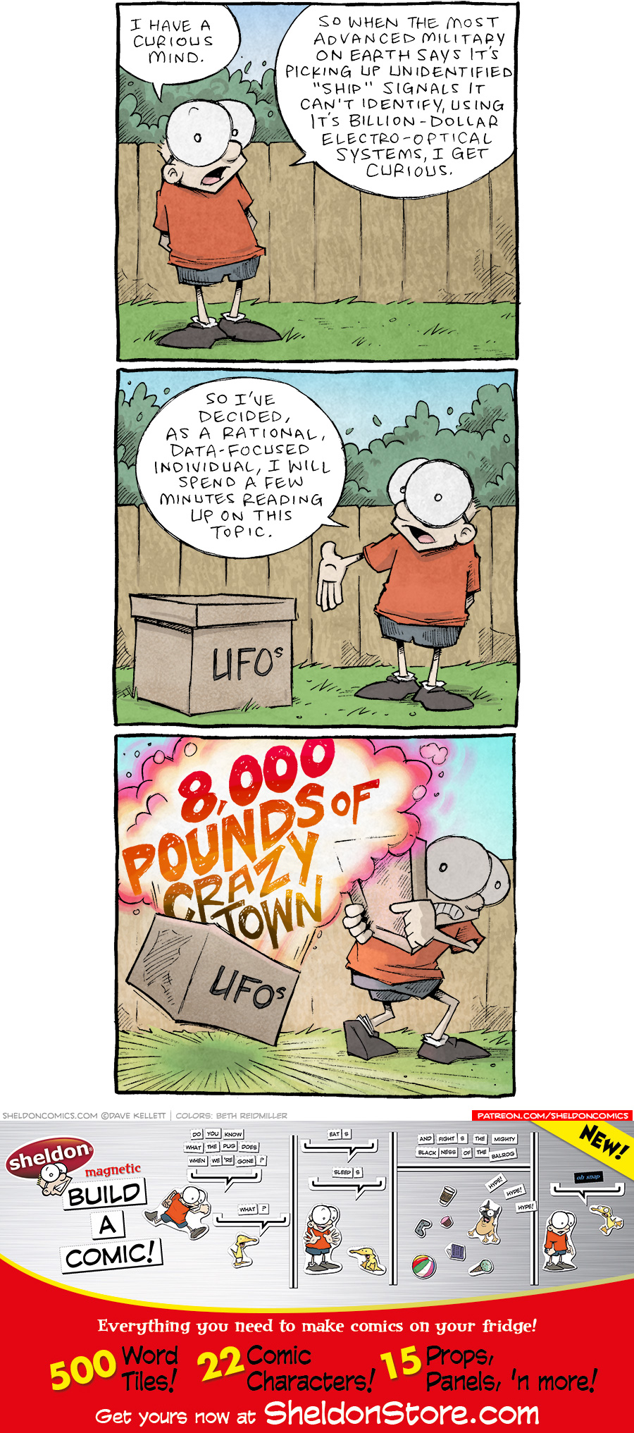 Curious Minds... - Sheldon® Comic Strip