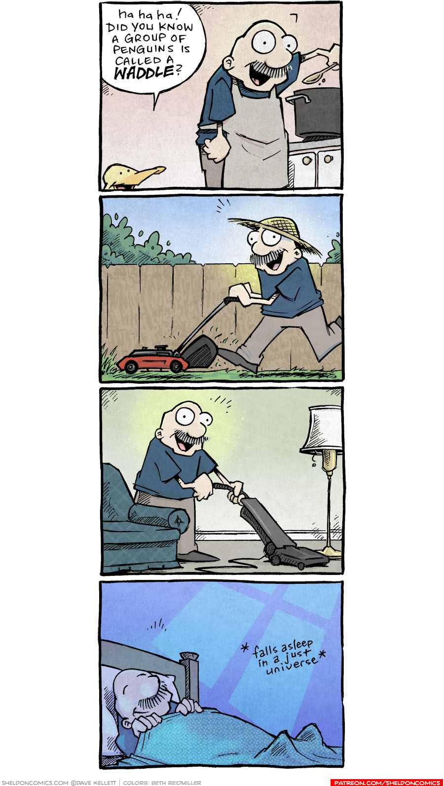 A Waddle - Sheldon® Comic Strip