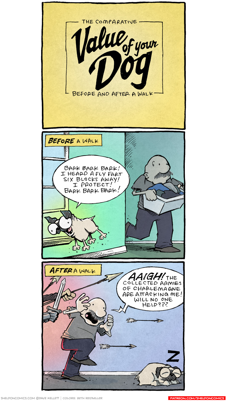 Value of a Dog - Sheldon® Comic Strip