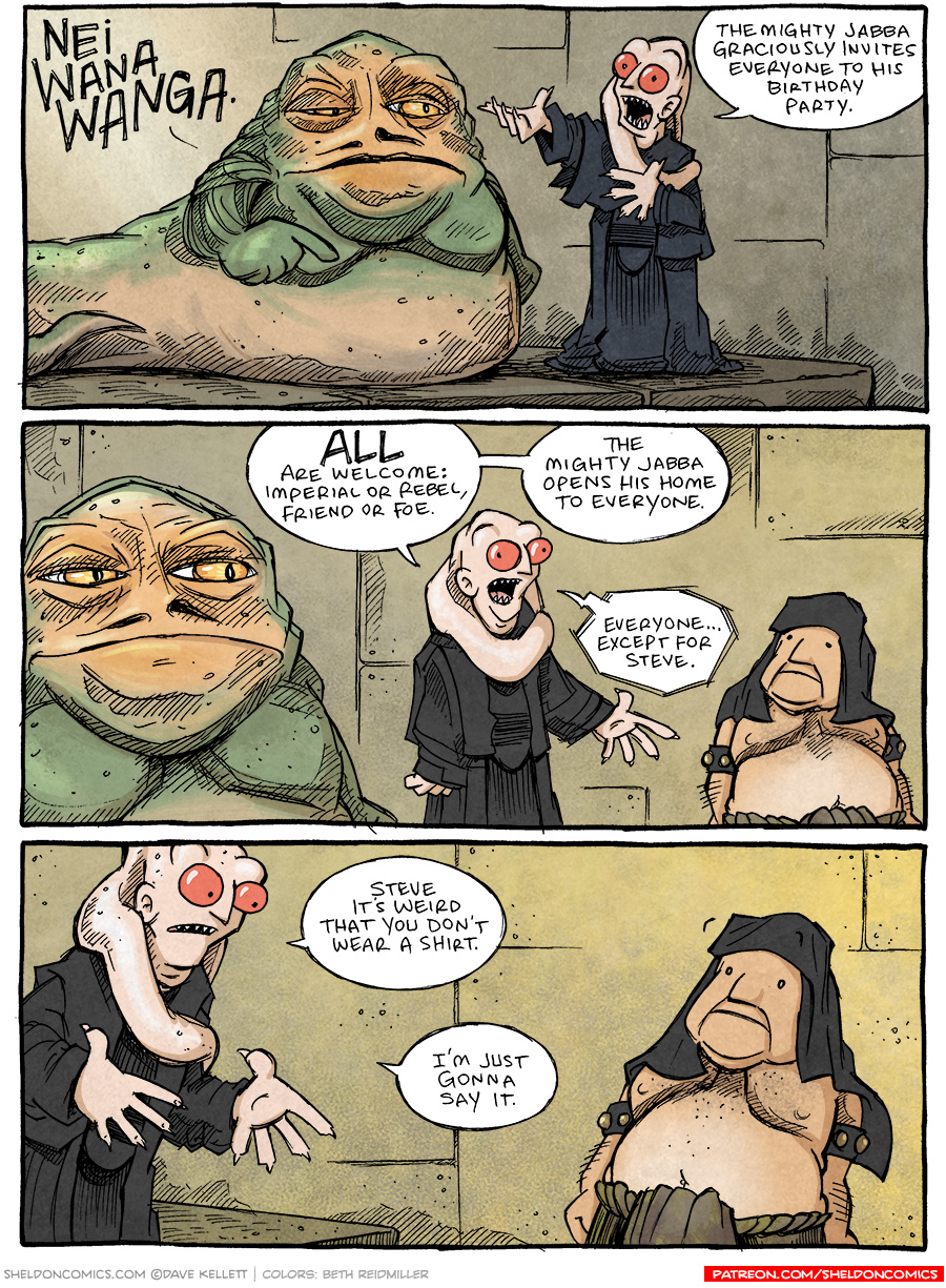 You're Invited! - Sheldon® Comic Strip