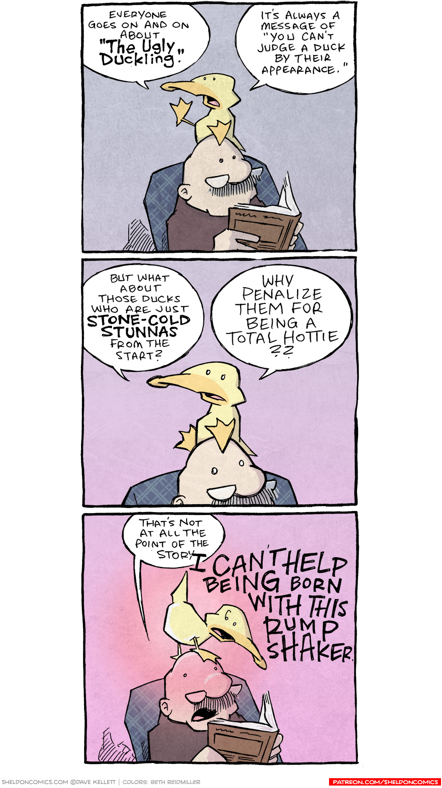 Ugly Duckling - Sheldon® Comic Strip