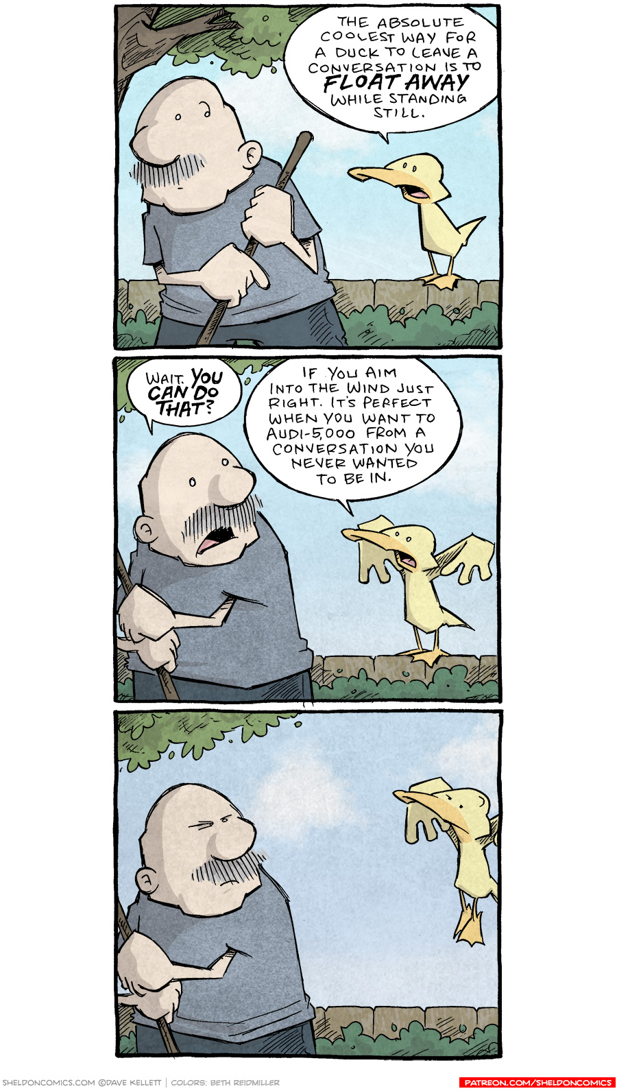 Audi-5,000 - Sheldon® Comic Strip