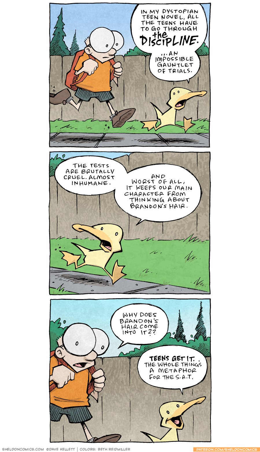 Discipline - Sheldon® Comic Strip