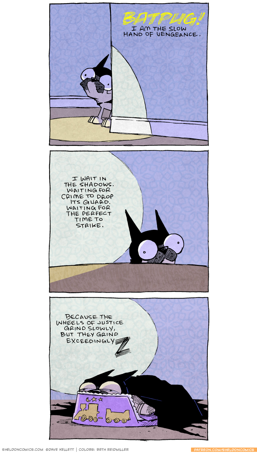 The Slow Hand of Vengeance - Sheldon® Comic Strip