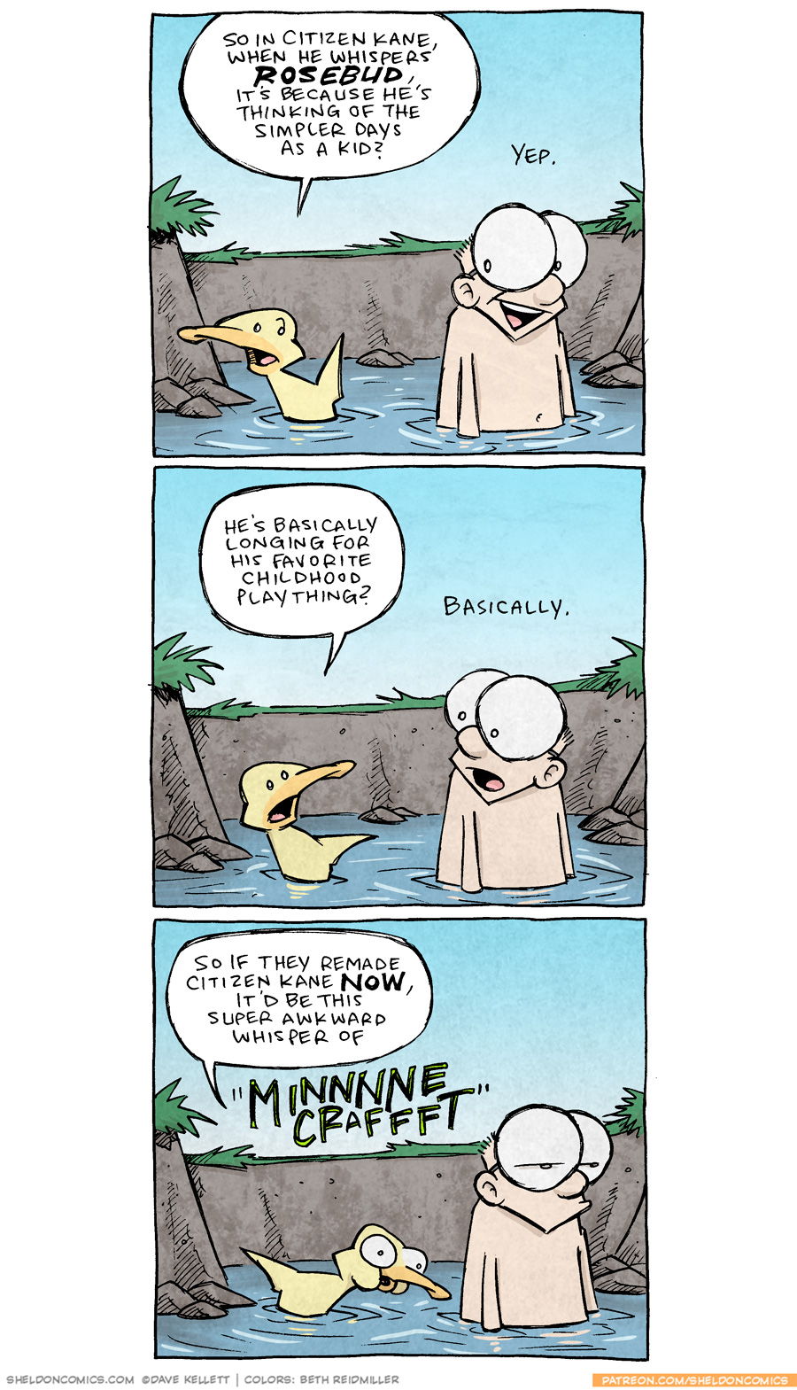 This generation's "Rosebud"... - Sheldon® Comic Strip